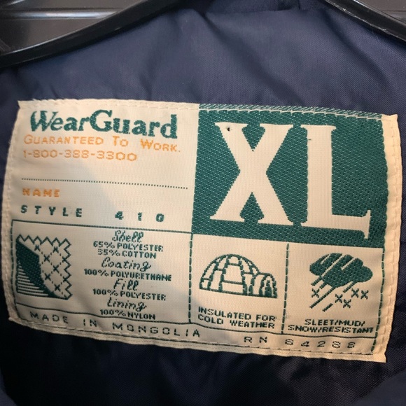 WearGuard | Jackets & Coats | Nwot Vintage Wearguard Insulated Utility ...